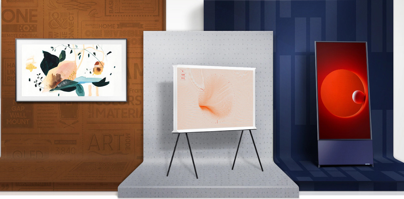 Samsung Design tv's - Samsung The Frame, The Serif & The Sero